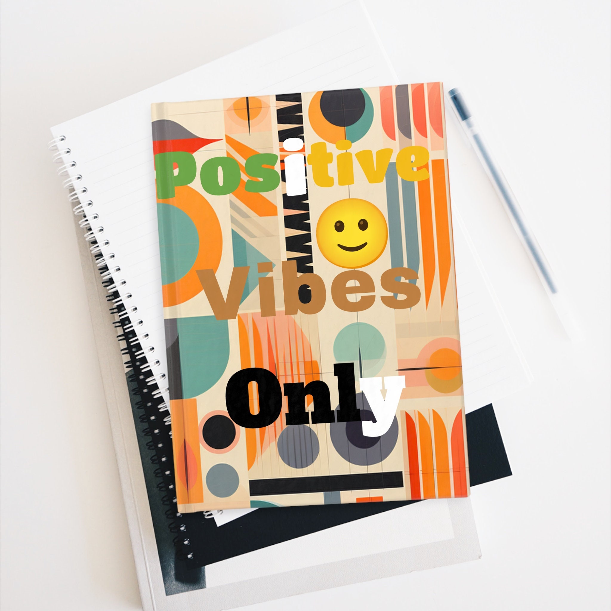 Positively Yours: A Journal of Good Vibes Journal Ruled Line - Etsy