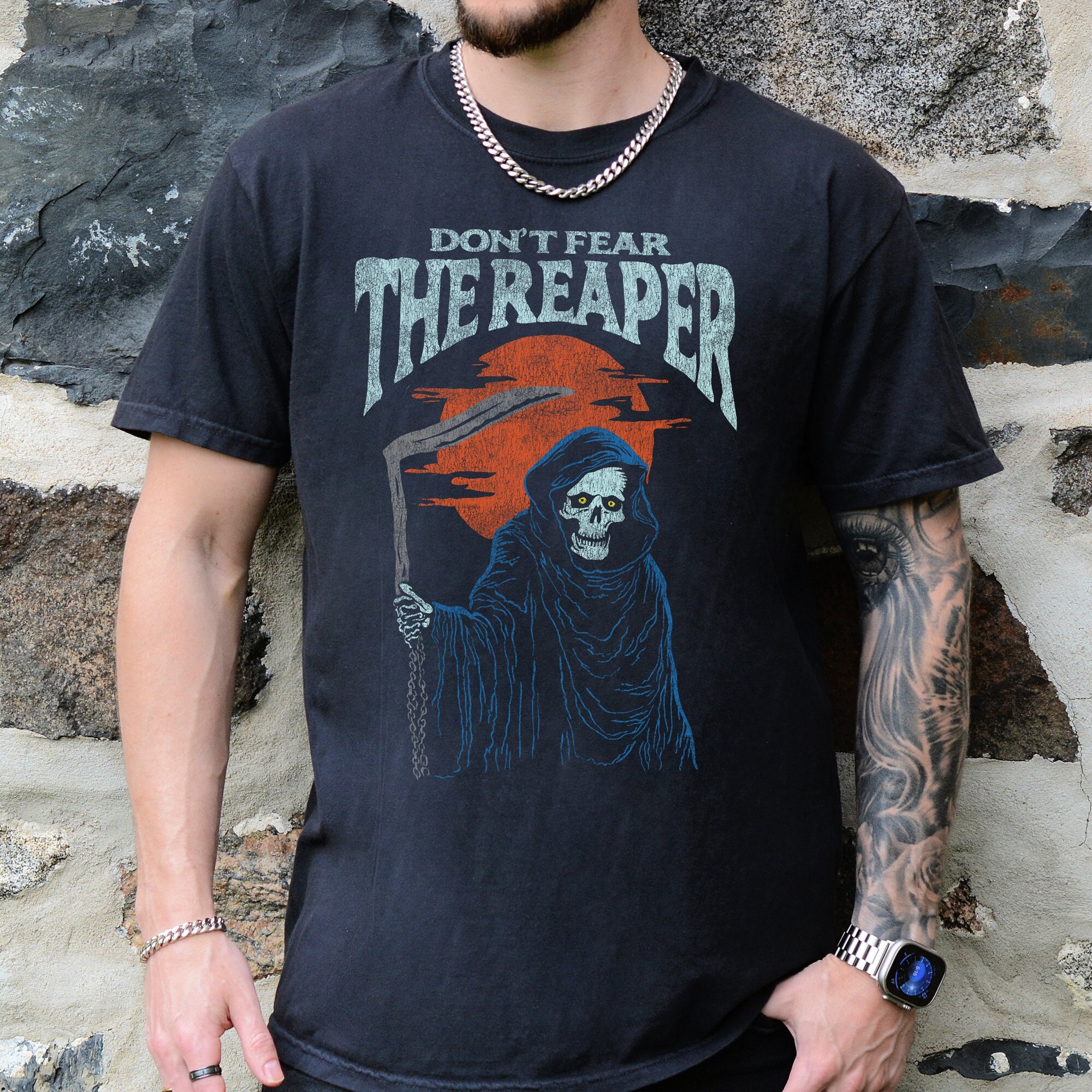 Dont Fear the Reaper Tee, 70s Band Tee, Classic Rock Tee, Band Tee ...