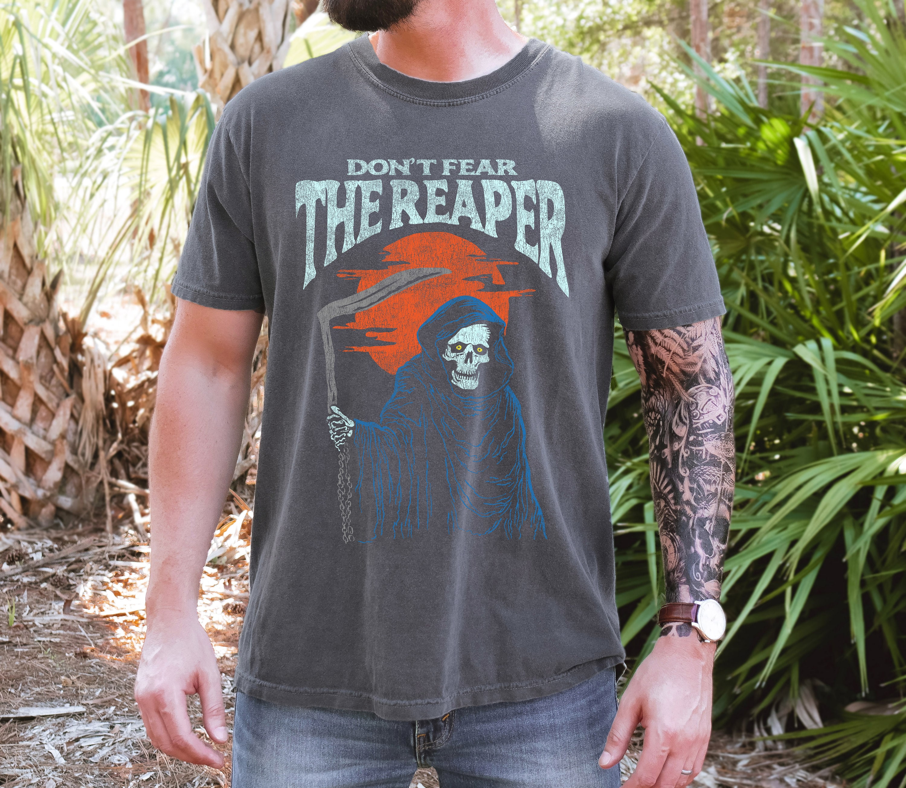 Dont Fear the Reaper Tee, 70s Band Tee, Classic Rock Tee, Band Tee ...