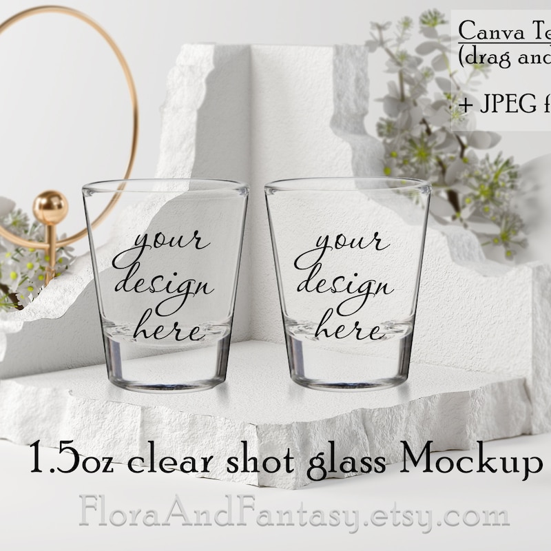Wedding Shot Glass Template - Etsy
