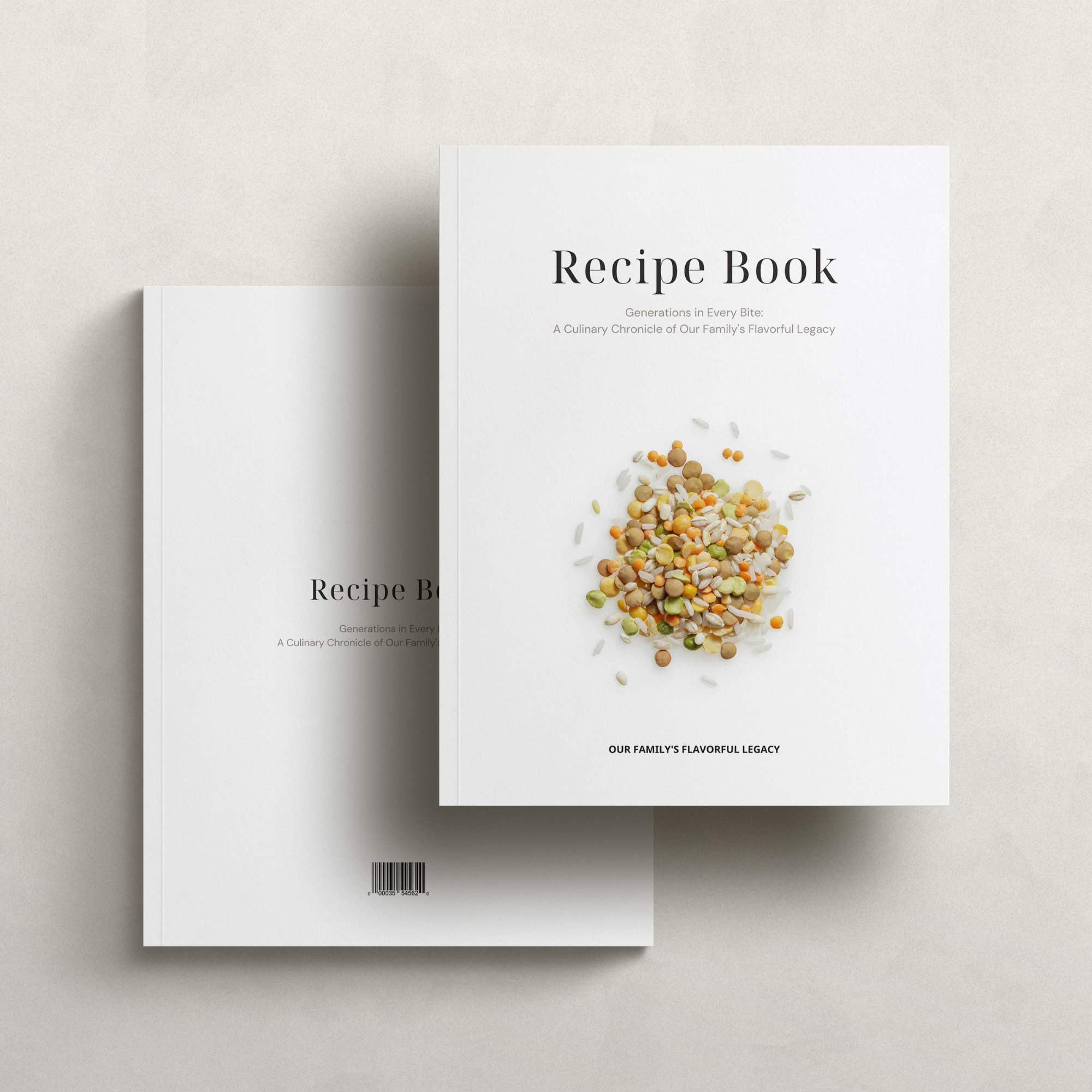 20 Page Mini Recipe Book Template, Editable Canva Cookbooktemplate ...