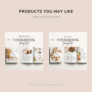 Recipe Template Printable, Recipe Book, Blank Recipe Page, Recipe Card ...