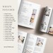 Christmas Cookbook Template, Holiday Recipe Book Editable Canva ...