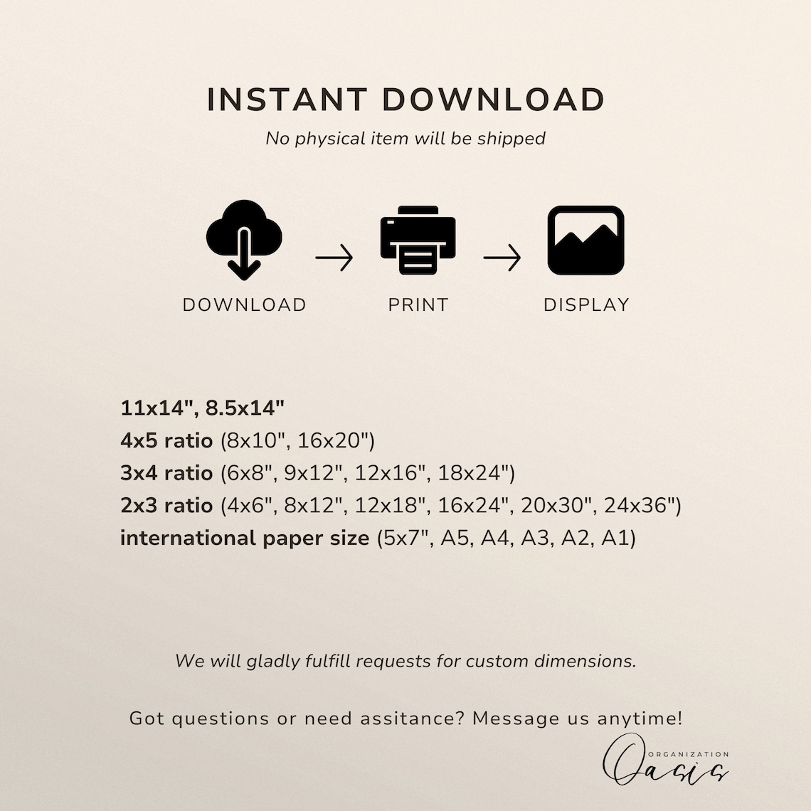Kitchen Conversion Chart, Printable Kitchen Guide, Measurement Chart ...