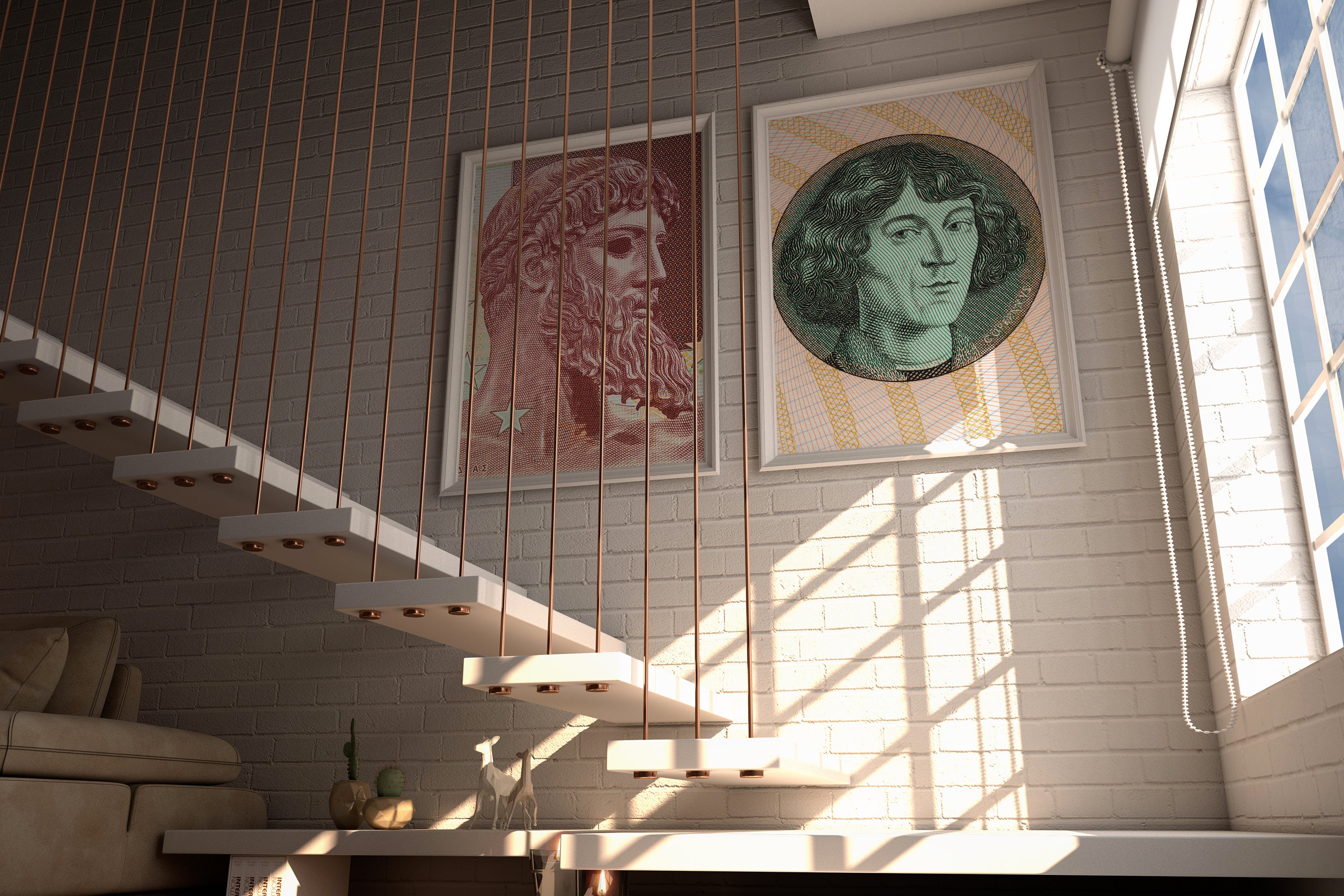 Nicolaus Copernicus Bank Note Wall Art Print - Historical Figure ...