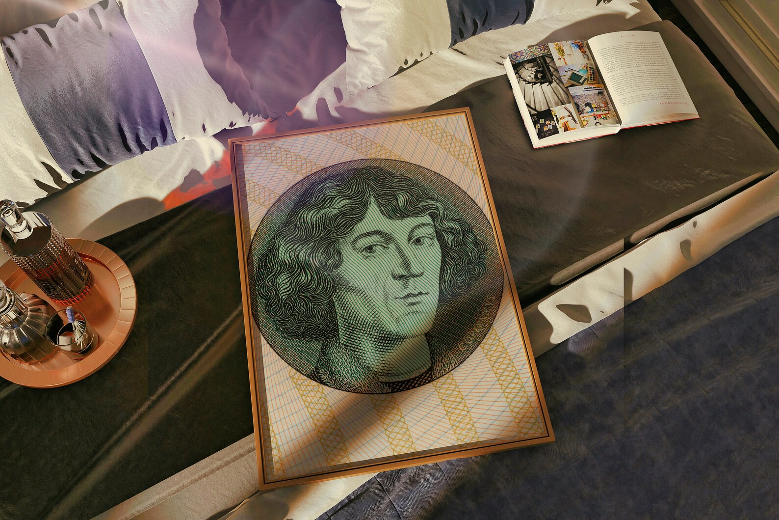 Nicolaus Copernicus Bank Note Wall Art Print - Historical Figure ...