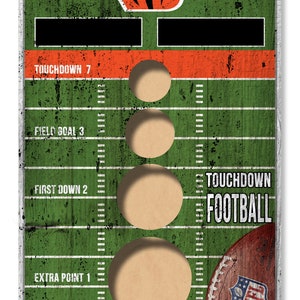 NFL Office Bean Bag Wall Game - Etsy