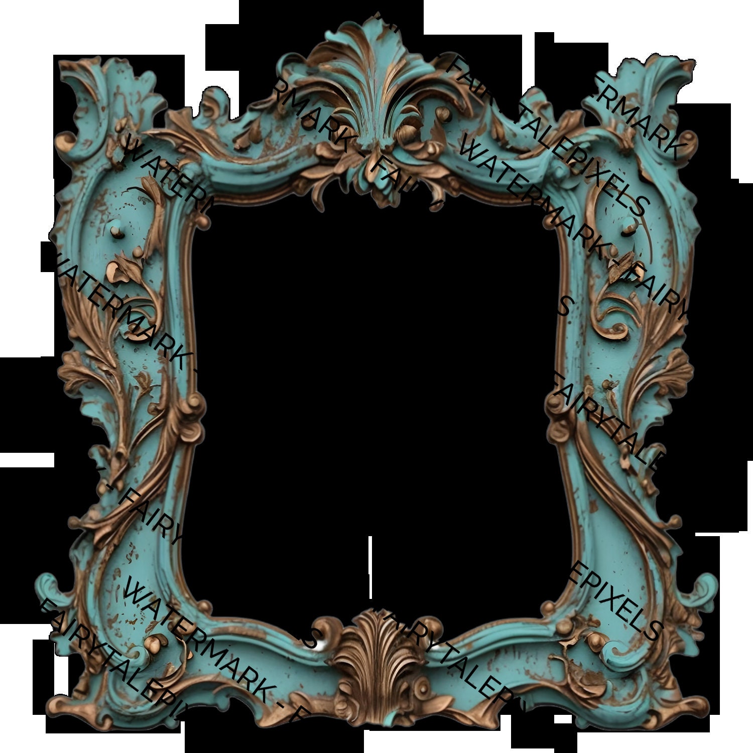 Baroque Frames Clip Art: Timeless Designs for Premium - Etsy