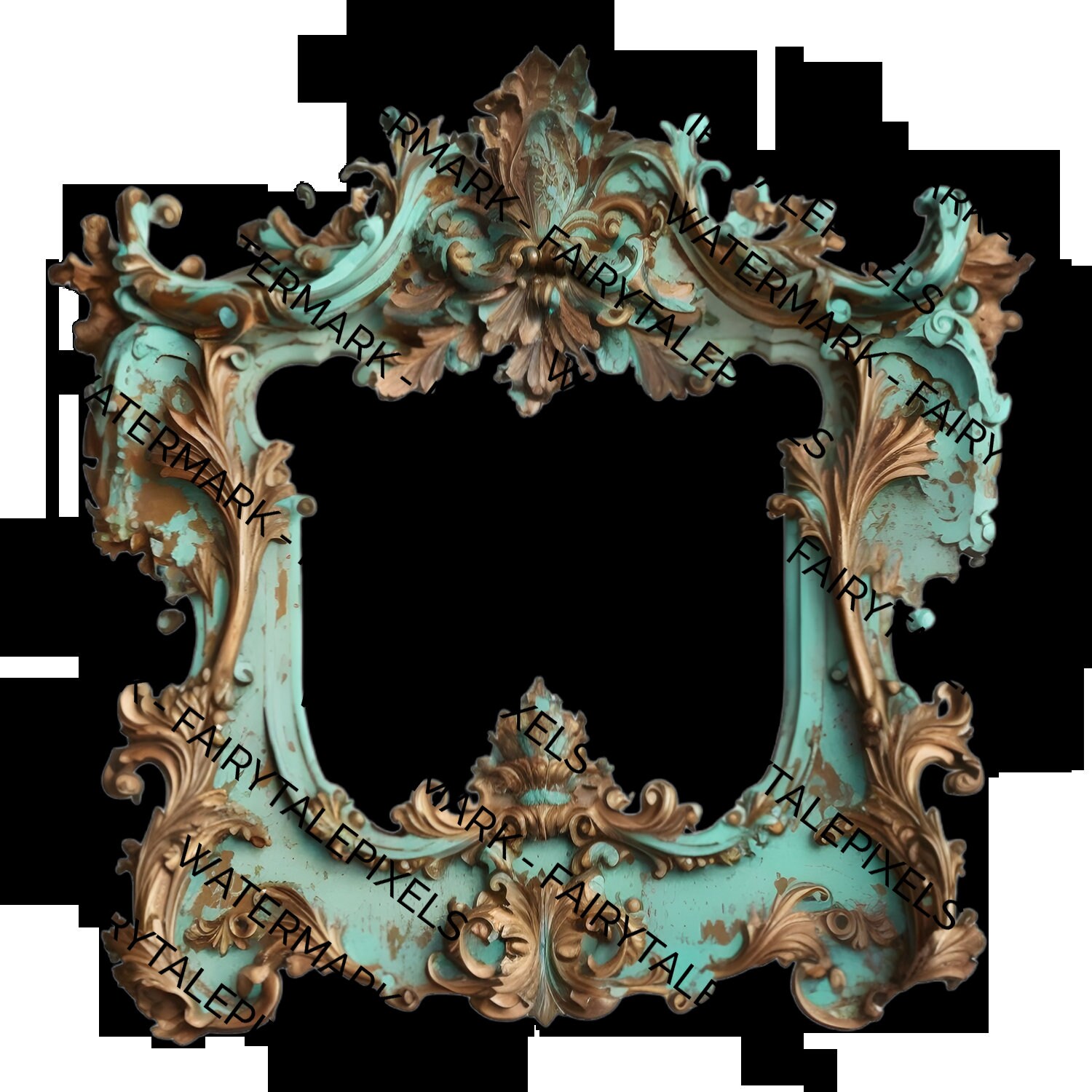Baroque Frames Clip Art: Timeless Designs for Premium - Etsy