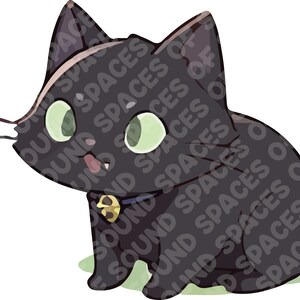 Cosmic Cute Void Cats Clip Art: Nebulous Feline Designs for Stellar ...
