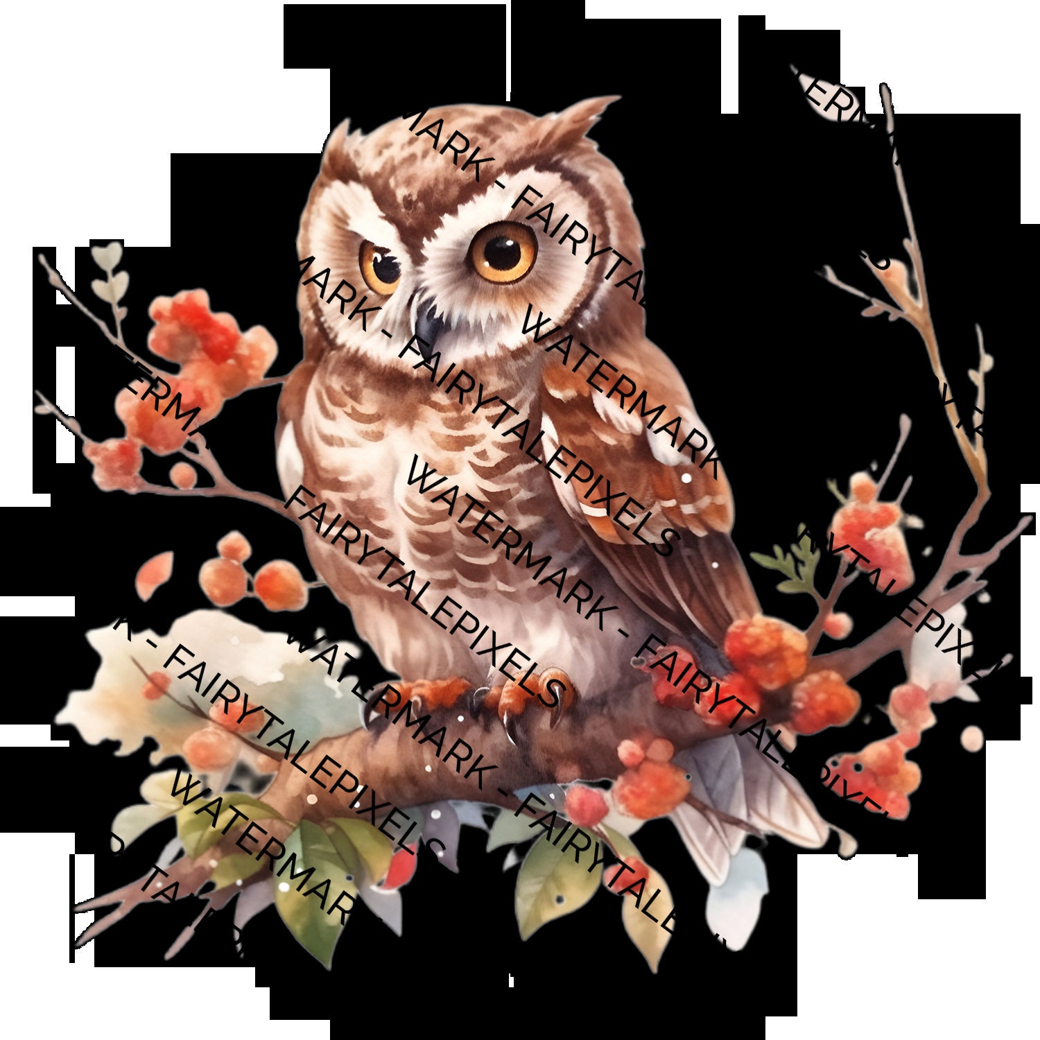 Winter Owls Clip Art: Perfect for Seasonal Designs & Projects - Etsy