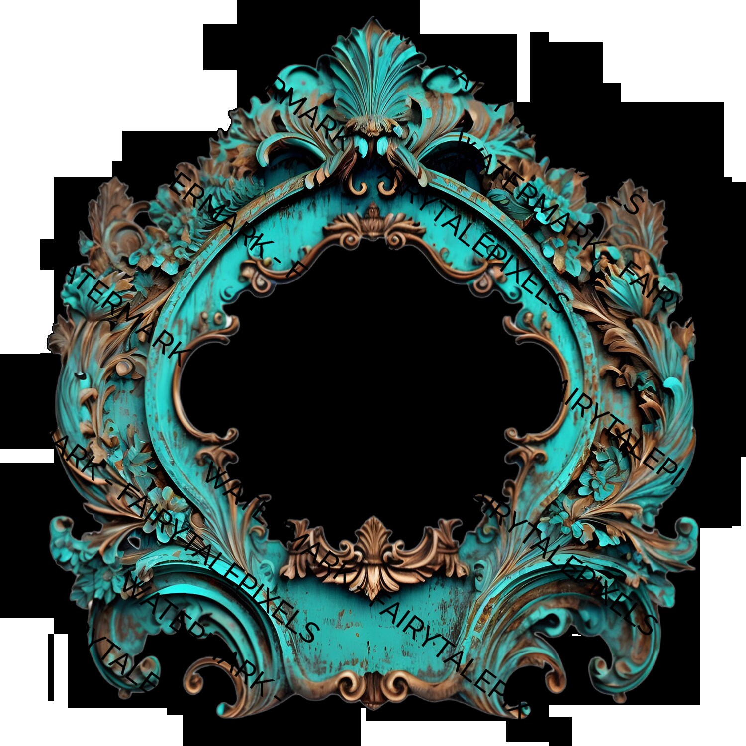 Baroque Frames Clip Art: Timeless Designs for Premium - Etsy