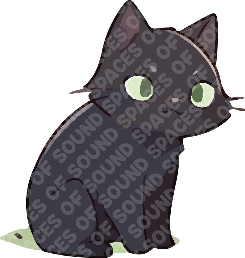 Cosmic Cute Void Cats Clip Art: Nebulous Feline Designs for Stellar ...