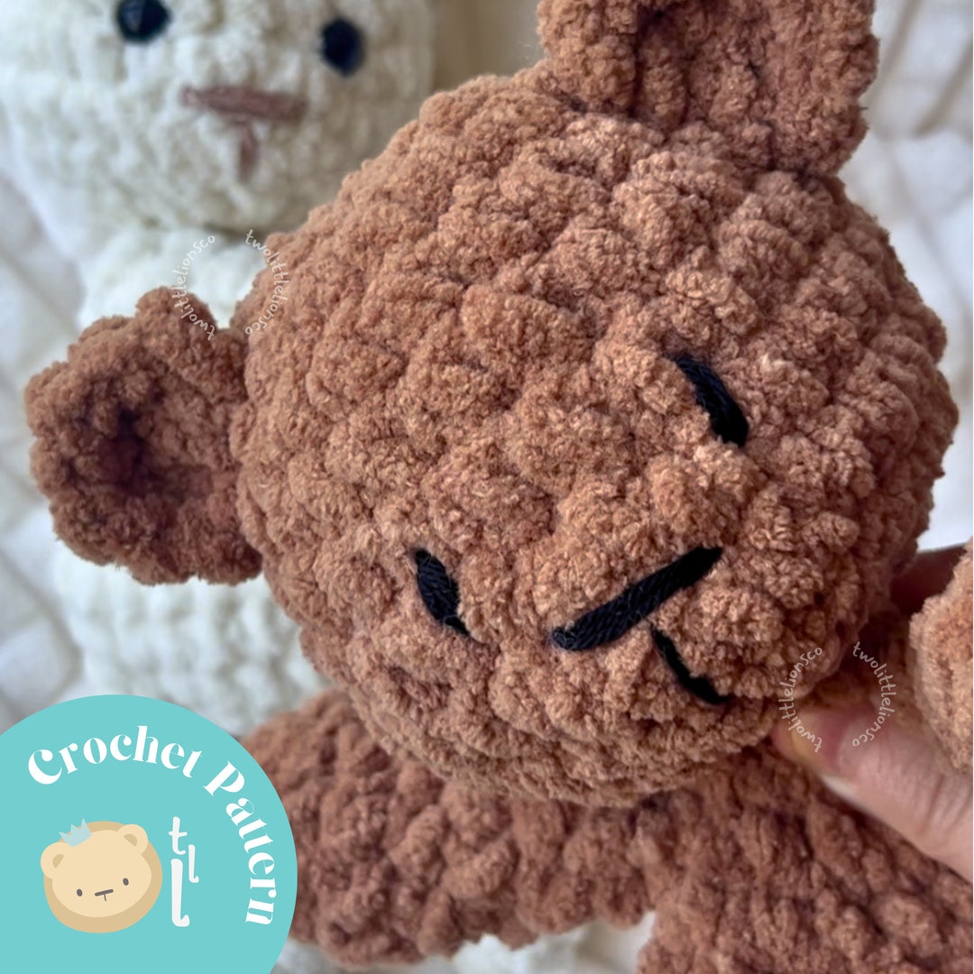 Wee Bear | 2-in-1| Snuggler + Stuffy Crochet Pattern | Bearbear ...