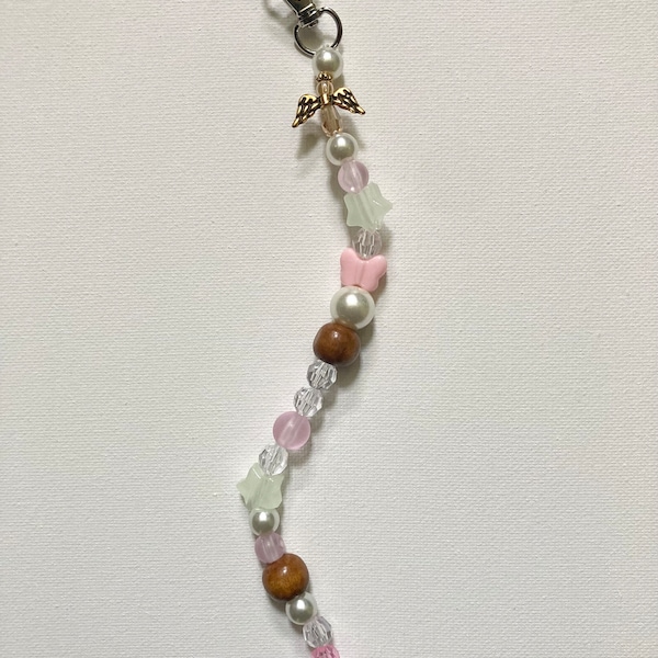 Beaded Keychain - Etsy