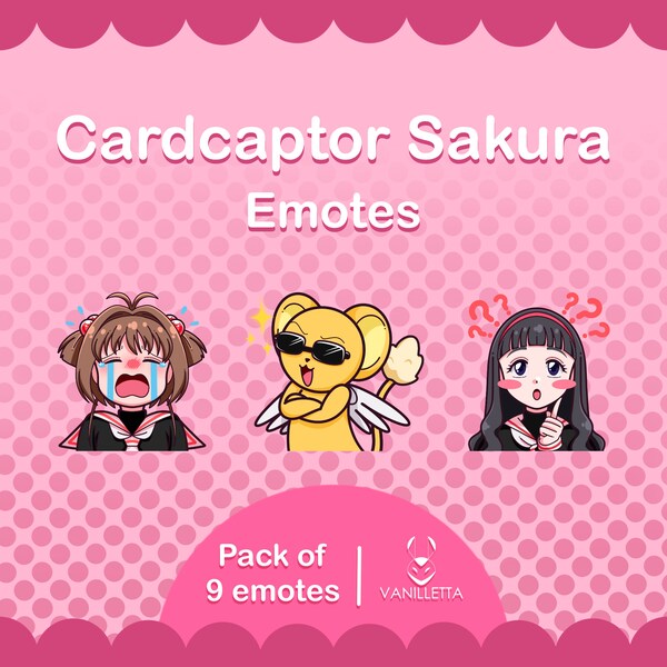 Sakura Emotes - Etsy