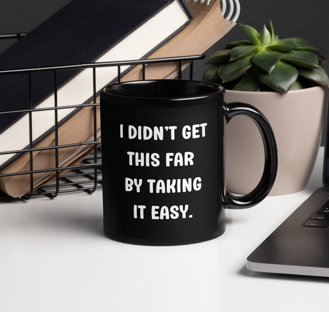 Funny Motivational Mug: Overachiever Office Humor Gift - Etsy