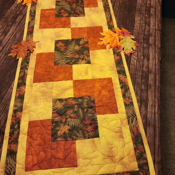 Quilted Table Runner Patterns - Etsy