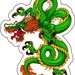 Dragon Sticker Dragon Label A4 PDF-AI-SVG - Etsy