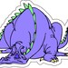 Dragon Sticker Dragon Label A4 PDF-AI-SVG - Etsy