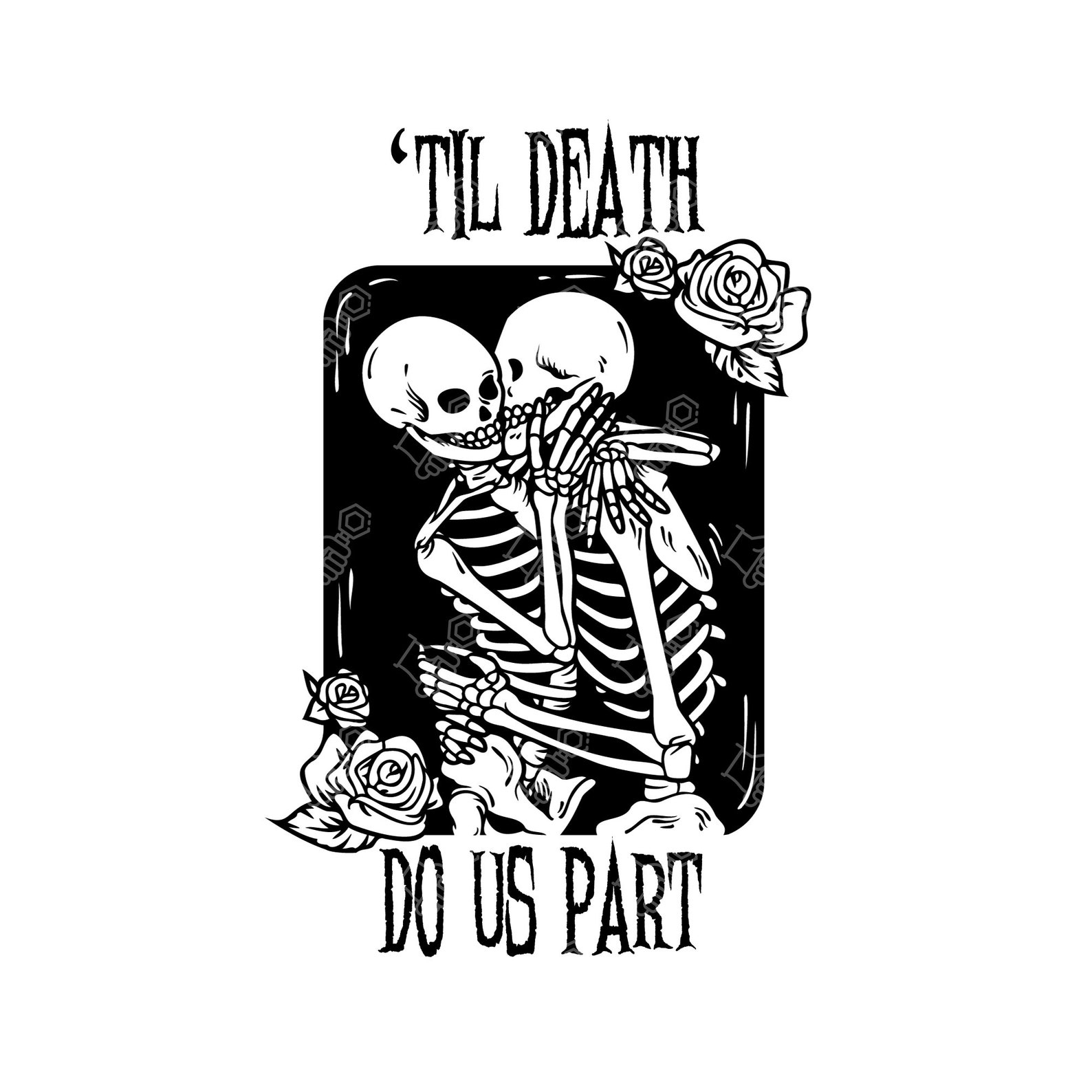 Til Death Do Us Part SVG Downloadable Files Svg, Png, Jpg, Dxf, Ai, Eps ...