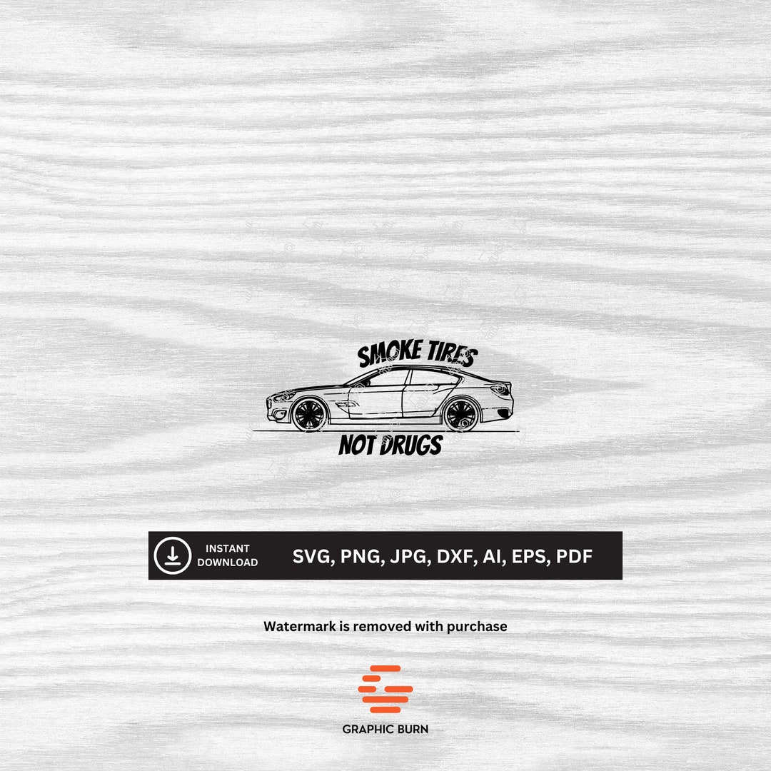 Rauch Reifen Nicht Drogen SVG Herunterladbare Dateien svg, png, jpg ...