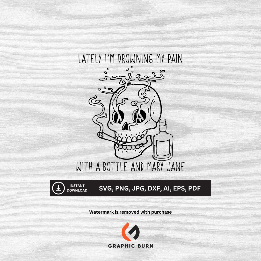 Bottle and Mary Jane - Jelly Roll SVG | Downloadable Files | Svg, Png ...