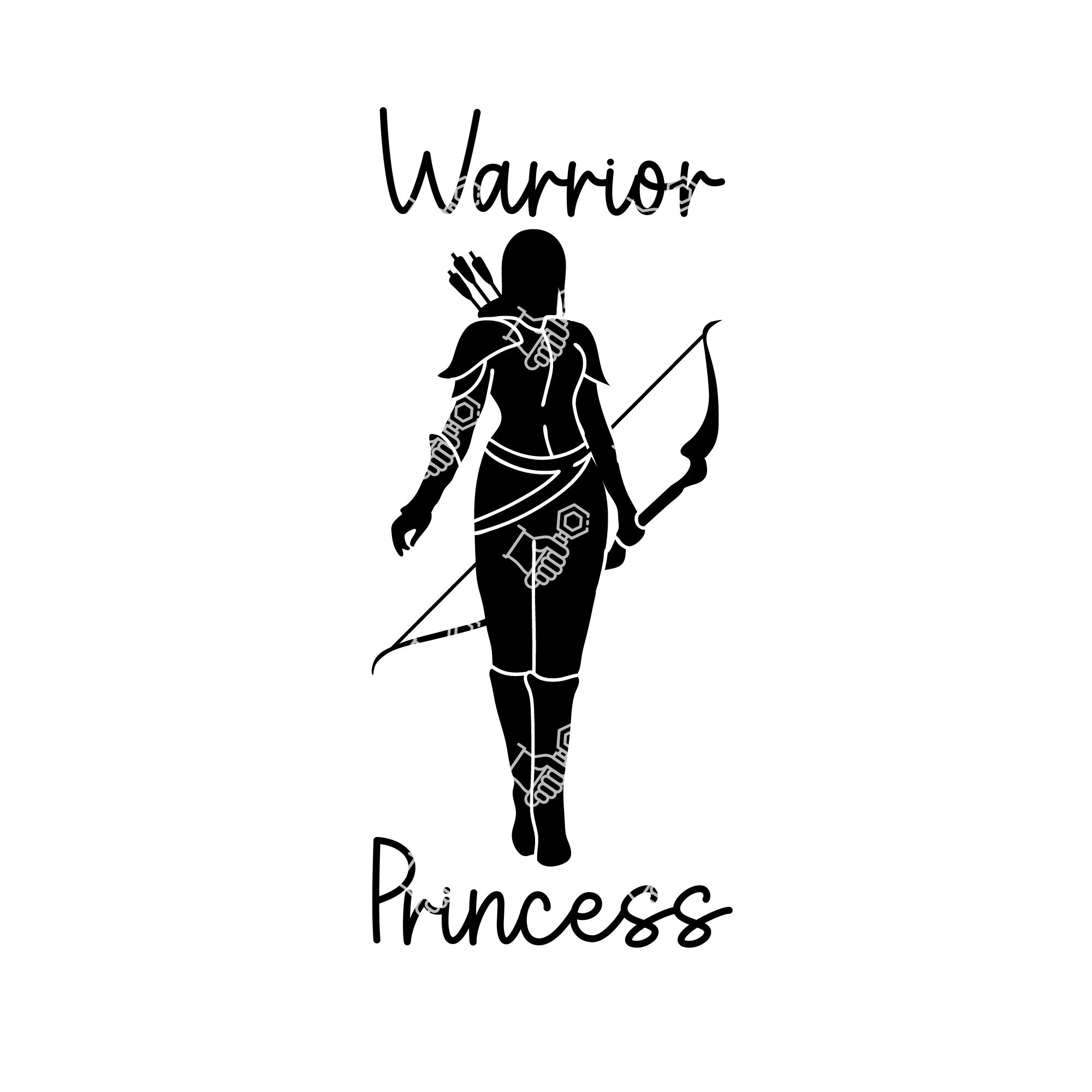 Warrior Princess SVG | Downloadable Files | Svg, Png, Jpg, Dxf, Ai, Eps ...