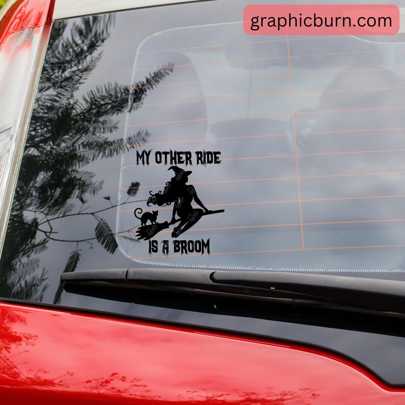 My Other Ride is A Broom SVG | Downloadable Files | Svg, Png, Jpg, Dxf ...