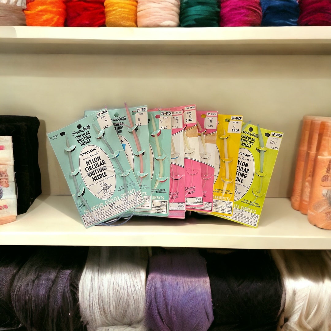 Vintage Susan Bates Marcia Lynn Circular Yarn Knitting - Etsy