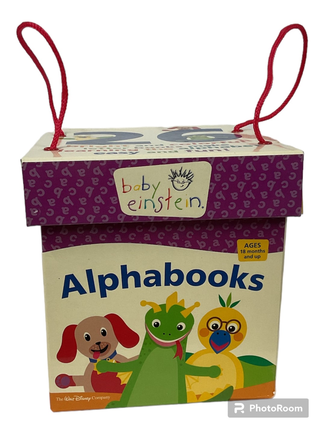 Vintage Baby Einstein Alphabooks Kids Board Books HARD TO FIND ...