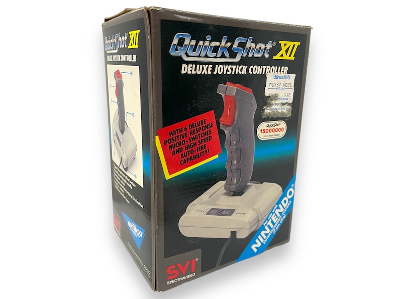 Vintage Quickshot SVI QS-112 Joystick Controller for Nintendo NES ...