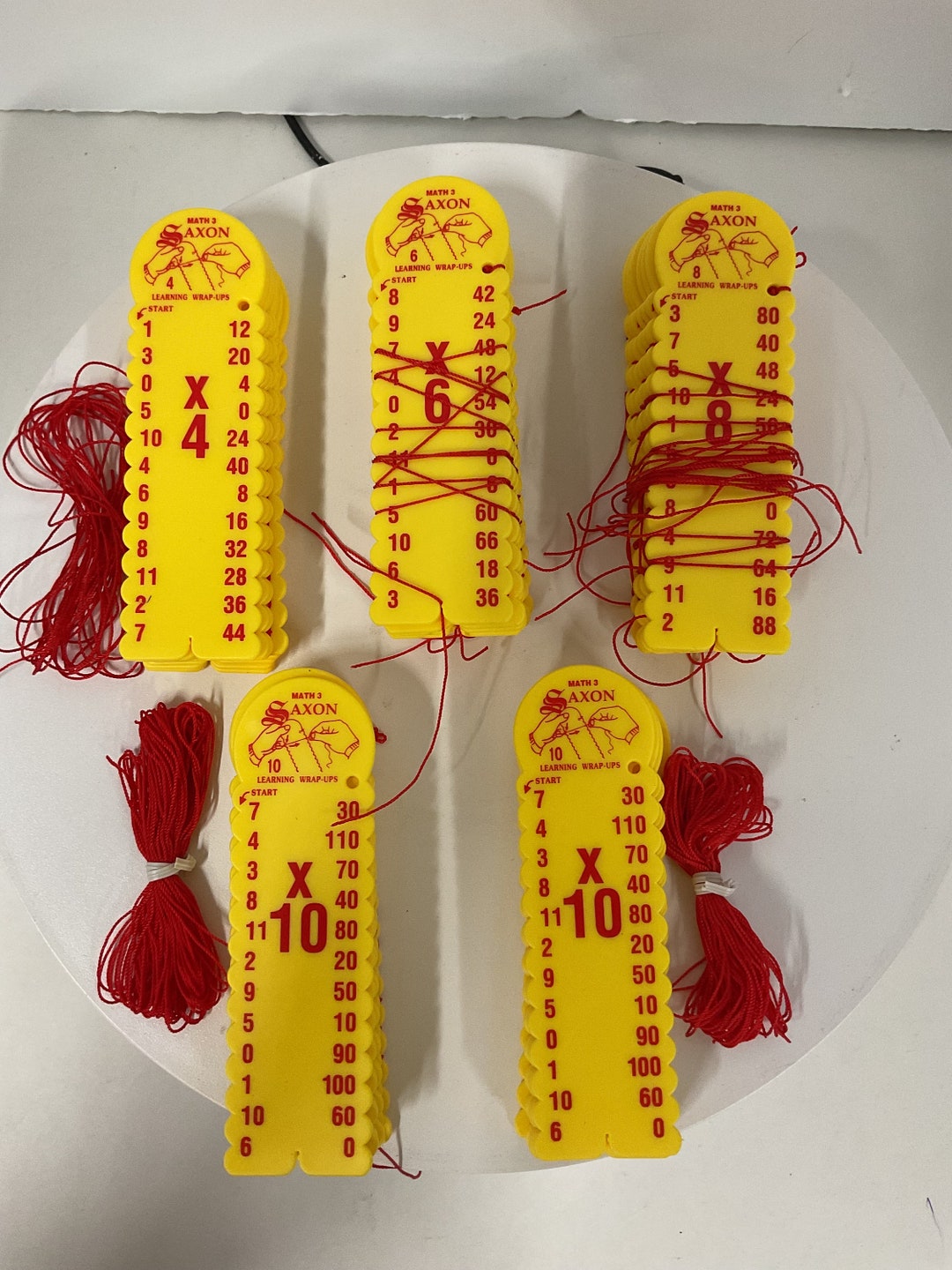 Learning Wrap Ups for Mathematics Multiplication X4, X6, X8, X10 - Etsy