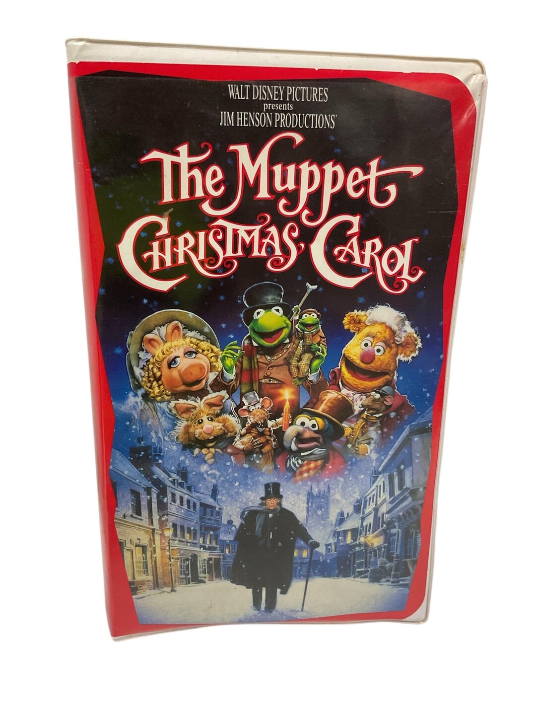 Walt Disney VHS for VCR the Muppets Christmas Carol Proceeds for ...