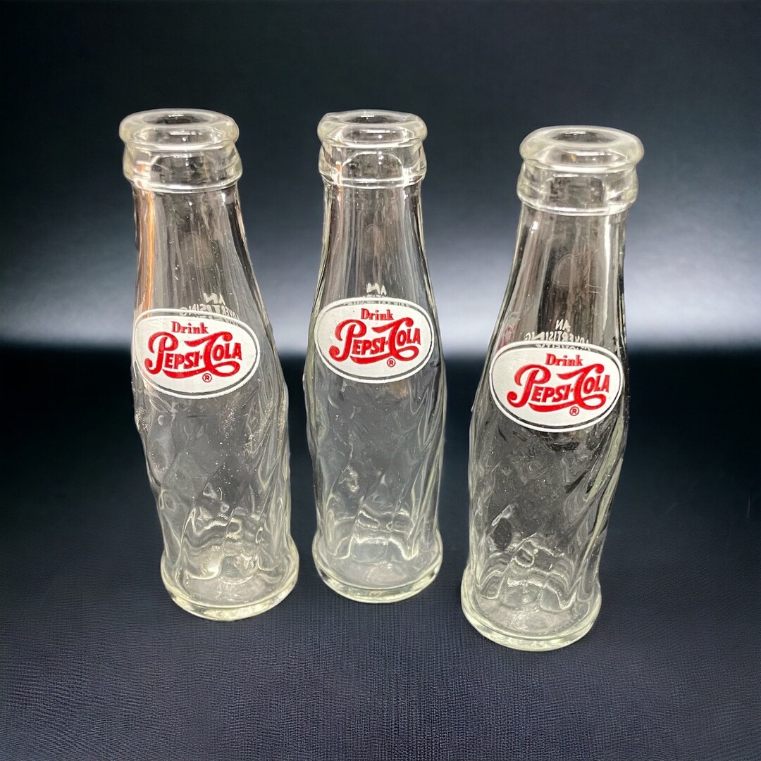 Vintage Mini Empty Pepsi Bottle – Authentic Advertising Collectible ...
