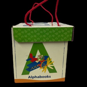 Vintage Baby Einstein Alphabooks Kids Board Books HARD TO FIND Proceeds ...