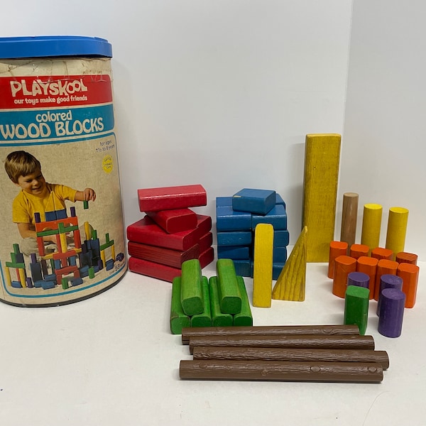 Playskool Blocks - Etsy