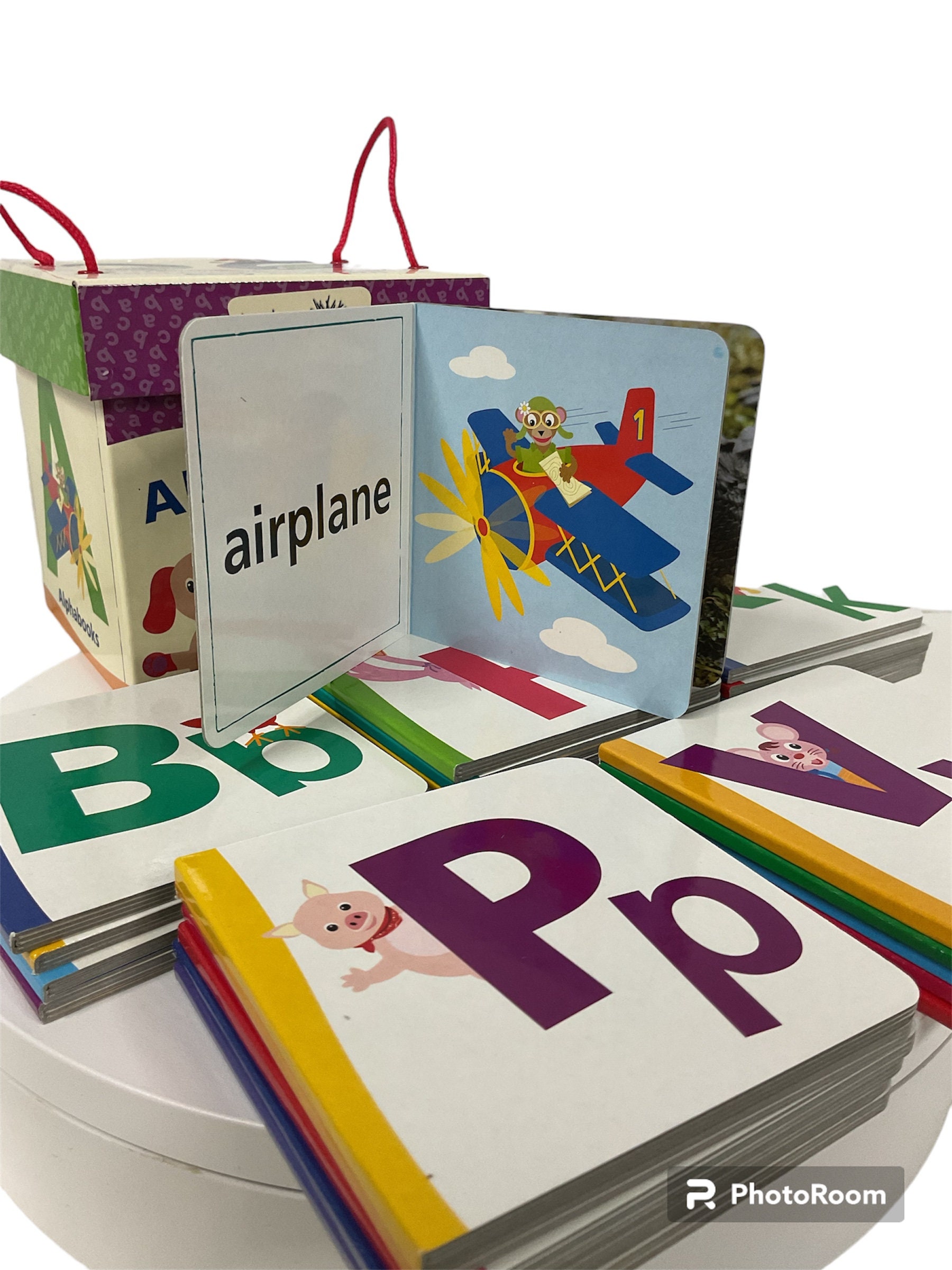 Vintage Baby Einstein Alphabooks Kids Board Books HARD TO FIND Proceeds ...