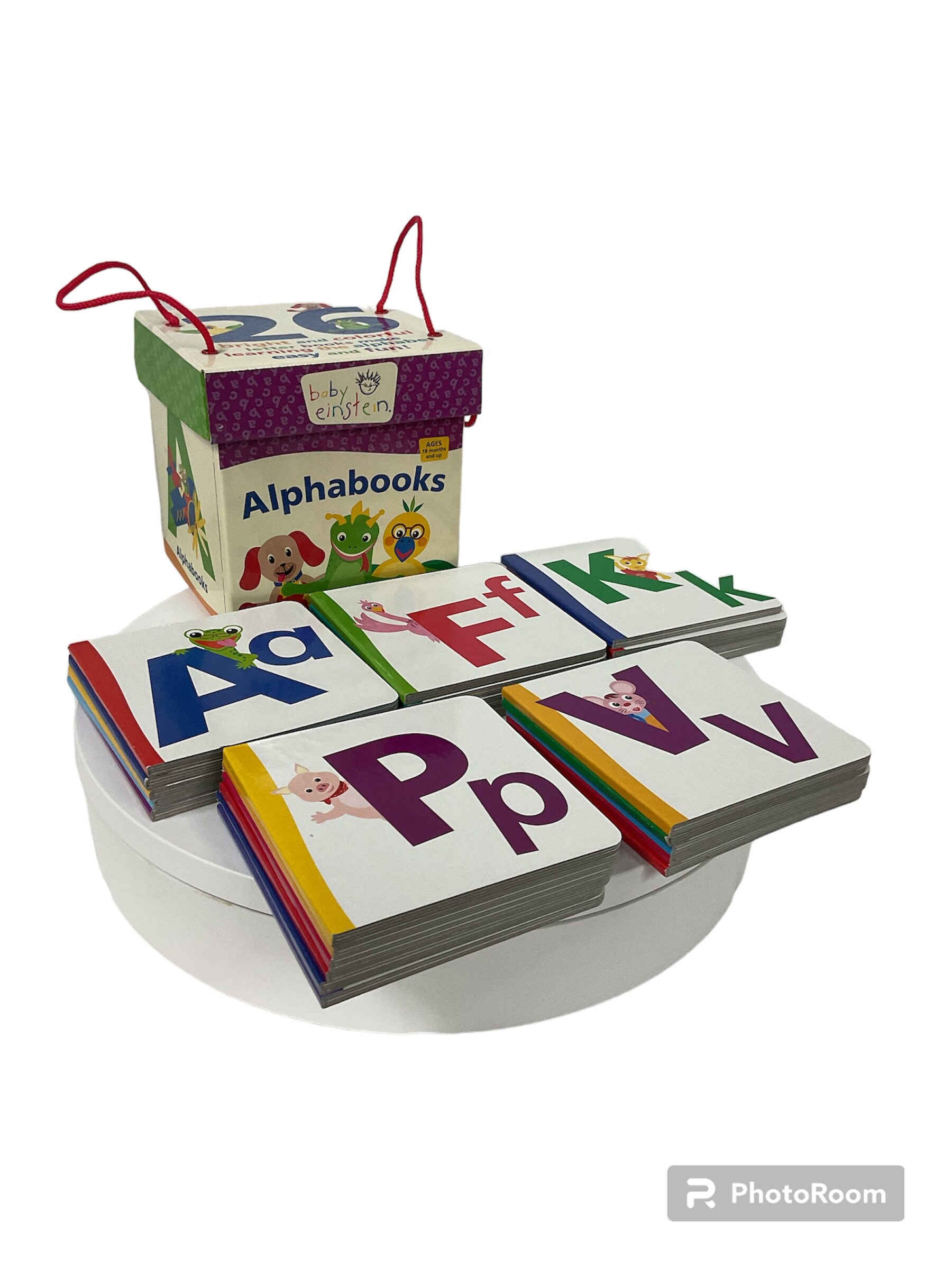 Vintage Baby Einstein Alphabooks Kids Board Books HARD TO FIND Proceeds ...