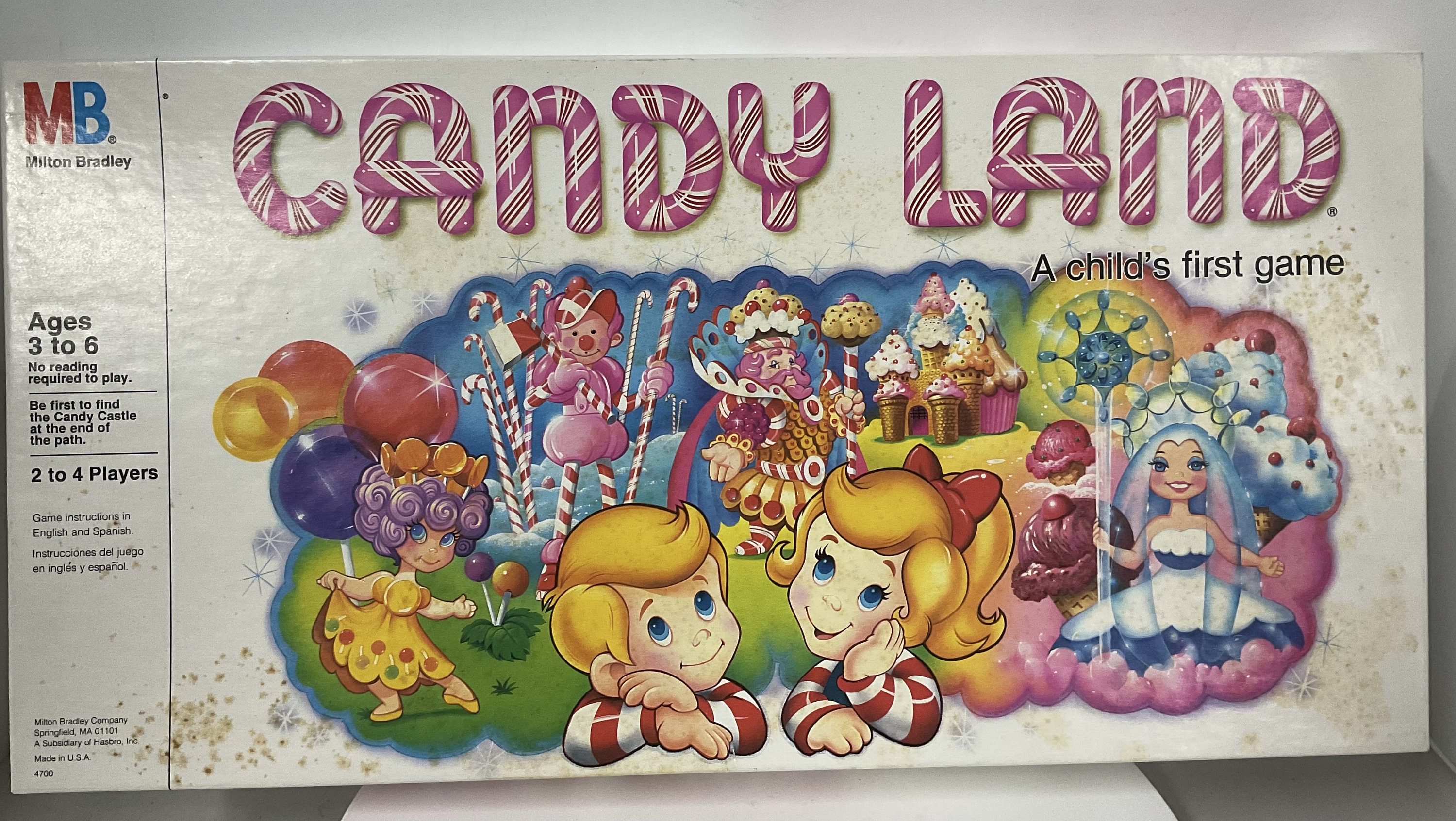 Vintage Candy Land Board Game 1984 Edition Milton Bradley Made in USA ...