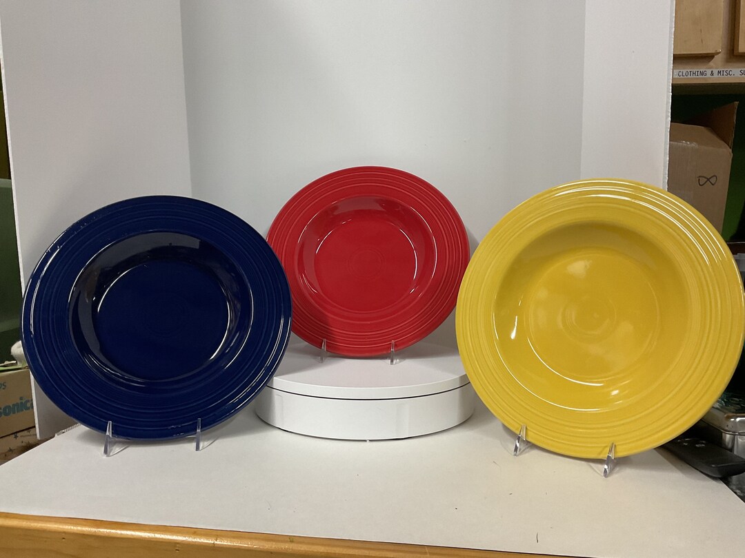 Fiestaware Pasta Bowls - Etsy