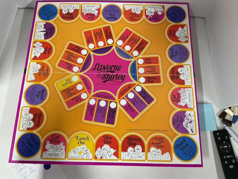 Vintage Parker Brothers Laverne & Shirley 1977 Boardgame - Etsy