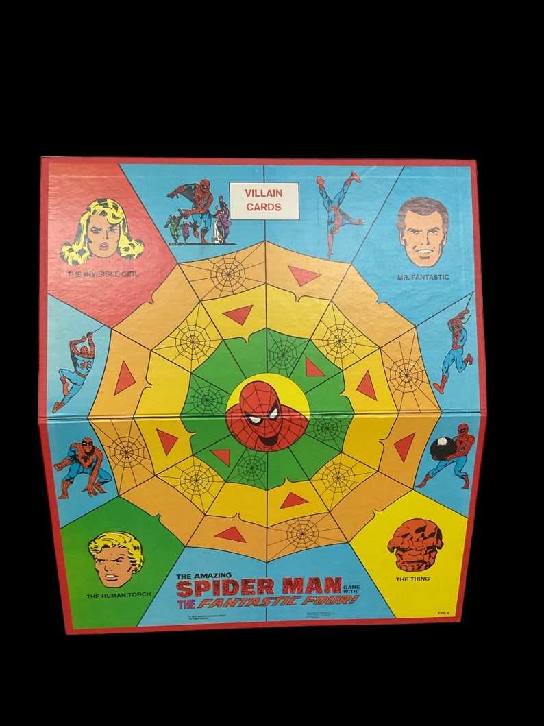 Vintage the Amazing Spider Man Board Game Selling BOARD ONLY - Etsy