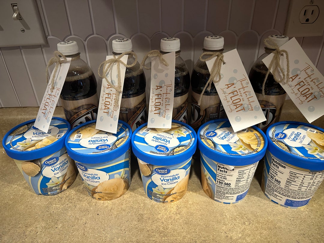 Teacher Appreciation Gift-thank You Gift Root Beer Float. One of a Kind ...