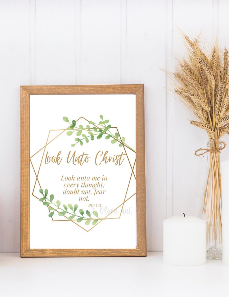 Look Unto Christ 2025 LDS Youth Theme for the Church of Jesus Christ of ...