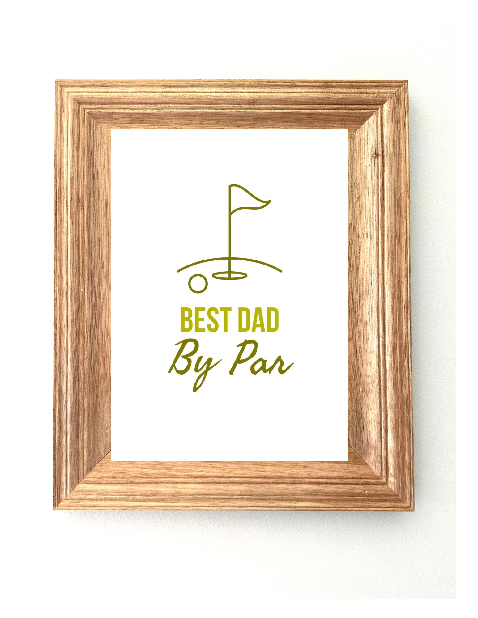 Best Dad by Par, Funny Gift-top Fathers Day Gift Idea or Dads Birthday ...