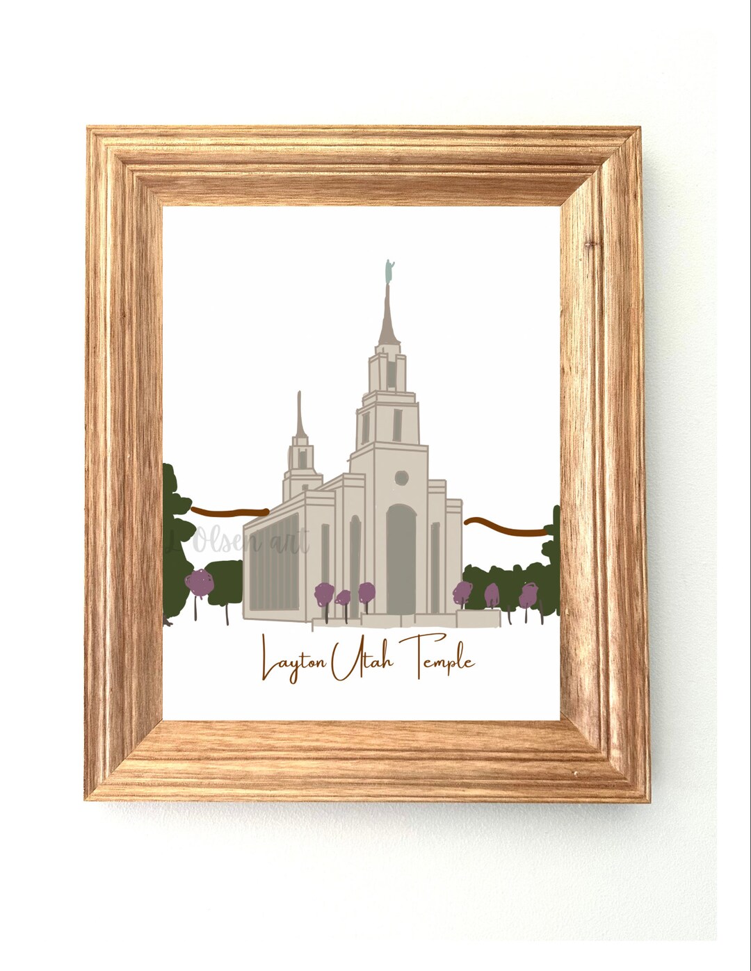 LDS Temple Layton Utah Temple Drawing. Layton Utah Temple Dedication ...