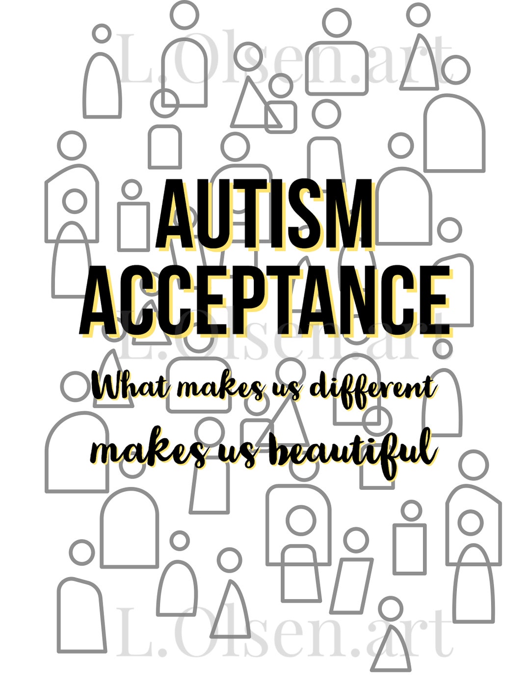 Autism Acceptance-autism Logo. April Autism Acceptance Autism Awareness ...