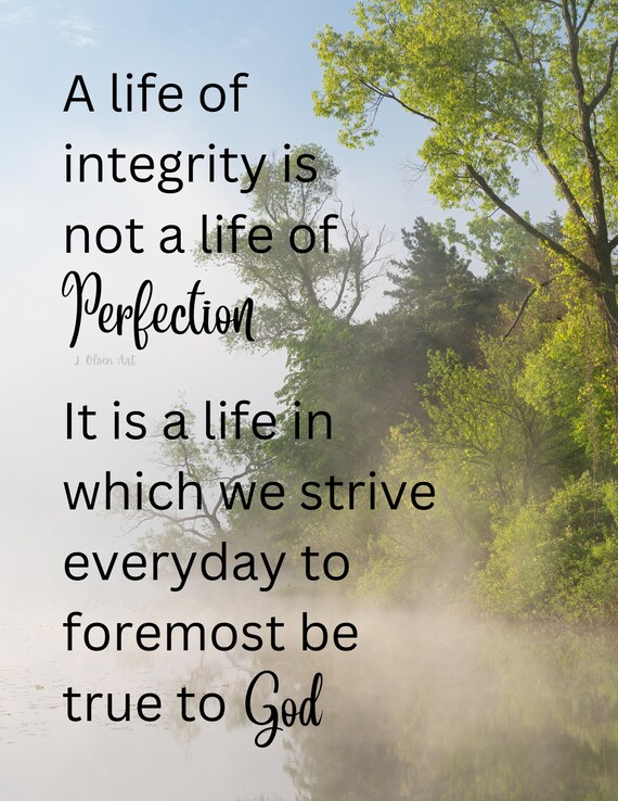 Lds Integrity Clipart General Conference Talks For Kids: Integrity, A