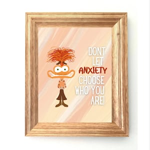 Inside Out 2 Anxiety. Cute Inspirational Quote. Anxiety From Inside Out ...
